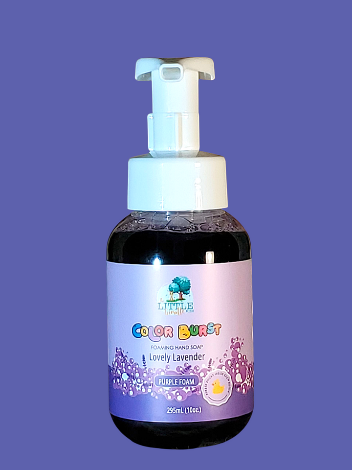 Kids Non-Toxic Colorful Foaming Hand Soap The Little Giraffe Soap