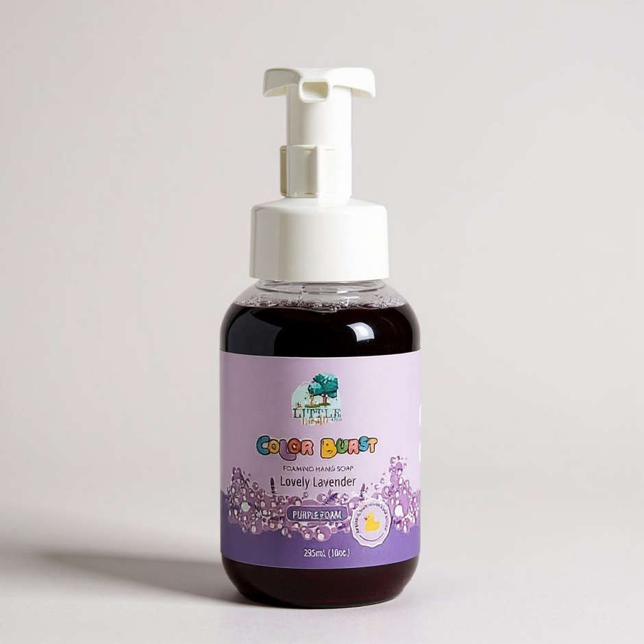 Kids Non-Toxic Colorful Foaming Hand Soap The Little Giraffe Soap